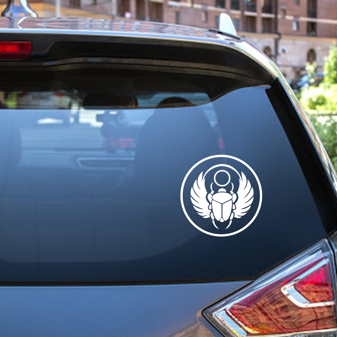 Egyptian Scarab Beetle Decal Sticker - Etsy