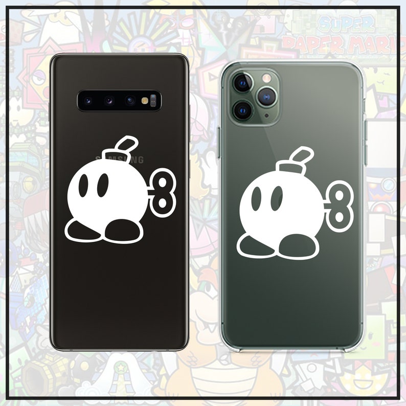 Super Mario Bros. Bob-omb Decal 18 Colors & Multiple Sizes | Etsy