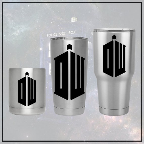The Tardis Logo Doctor Who TARDIS Industries Collage Logo Acrylic
