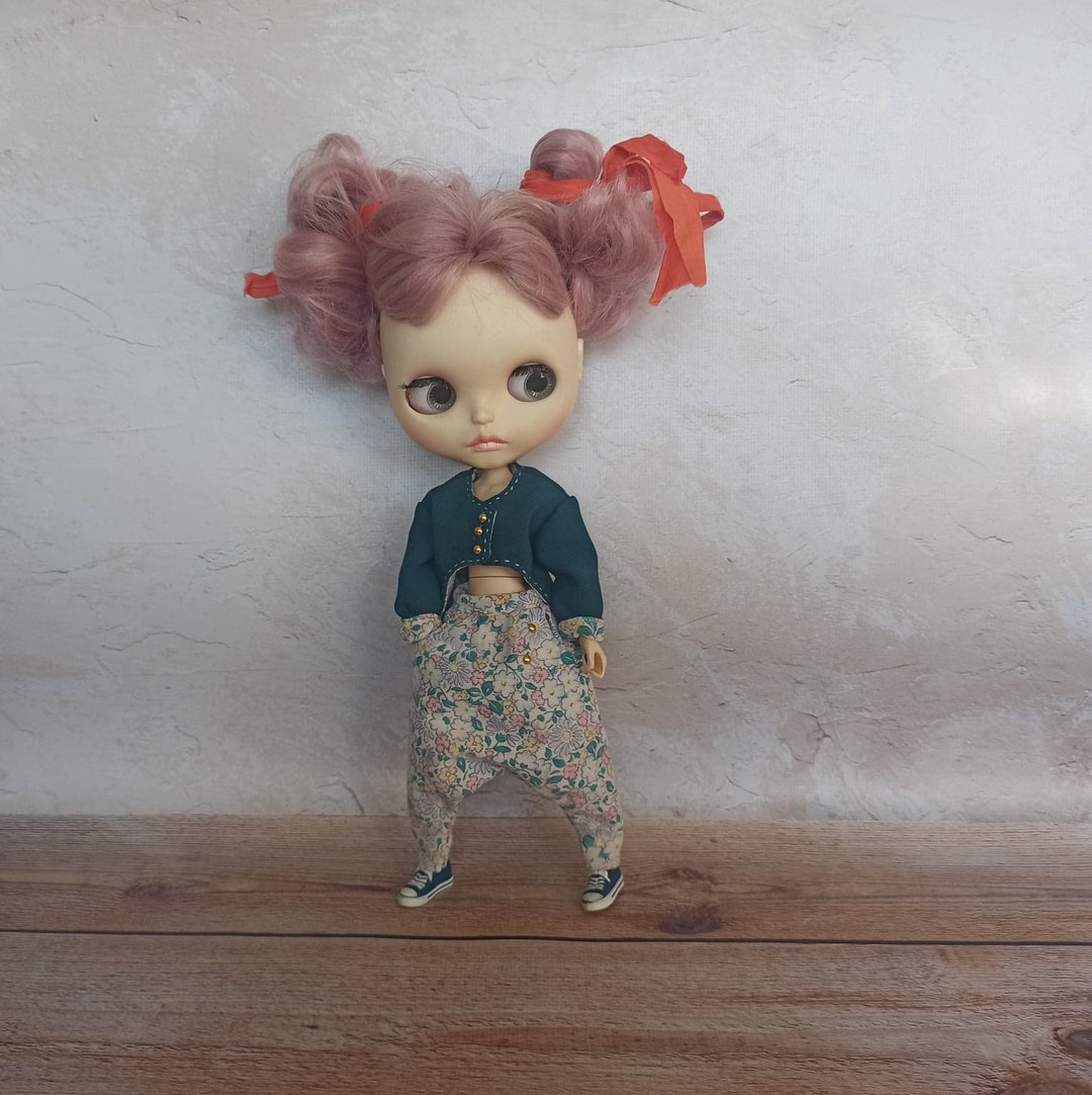 Set for Blythe Tuxedo Blythe Clothes Pants Outfit for Blythe Accessory ...