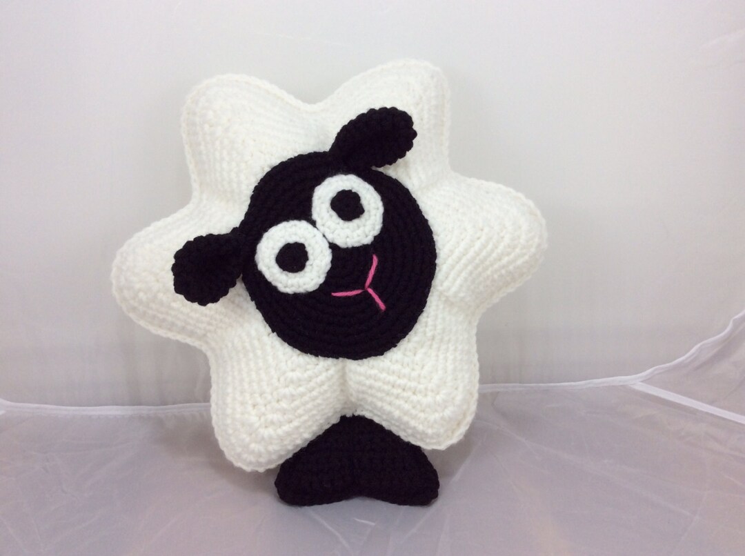 Decorative Lamb and Flower Pattern - Plush Pillow Pdf Tutorial - How to ...