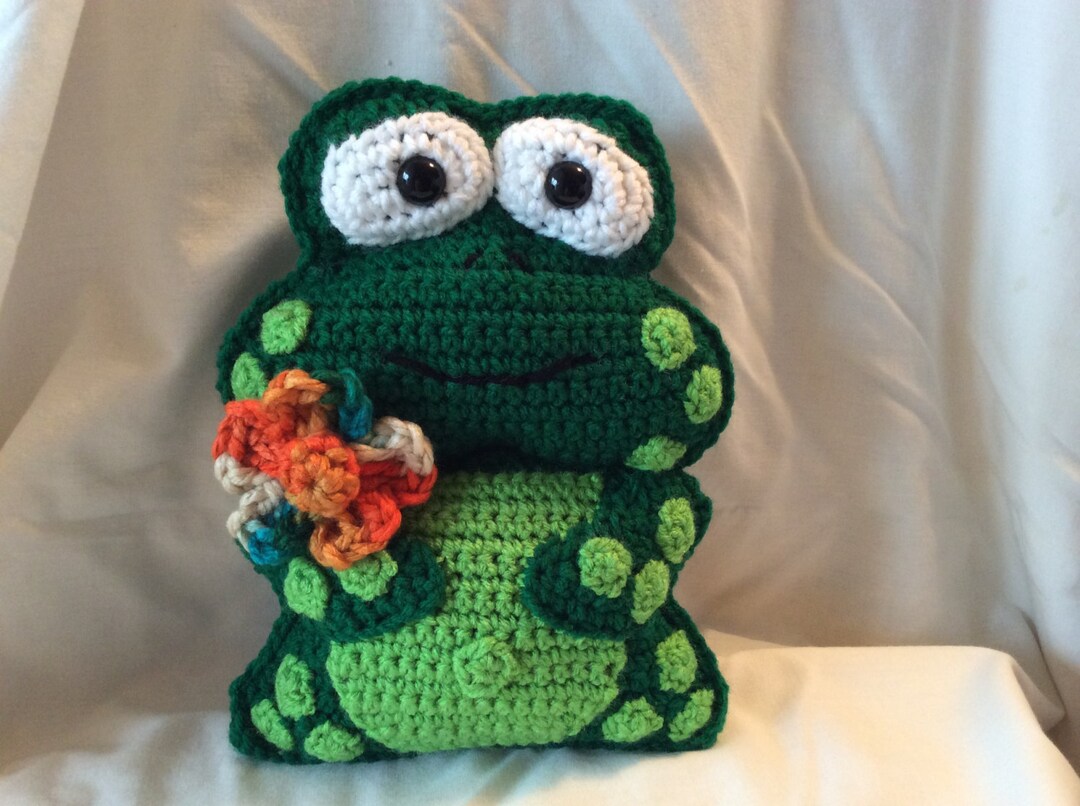 Crochet Toy Pattern Frog Tutorial , Amigurumi Frog Pattern , Crochet ...