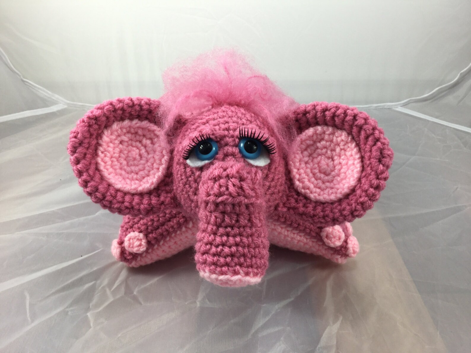 Crochet Elephant Pillow Pal Crochet Pattern - Convertible Pillow and ...