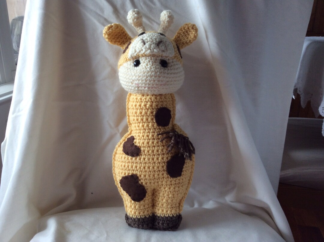 Crochet Giraffe Pattern Tutorial , Toy Giraffe , Amigurumi Giraffe ...