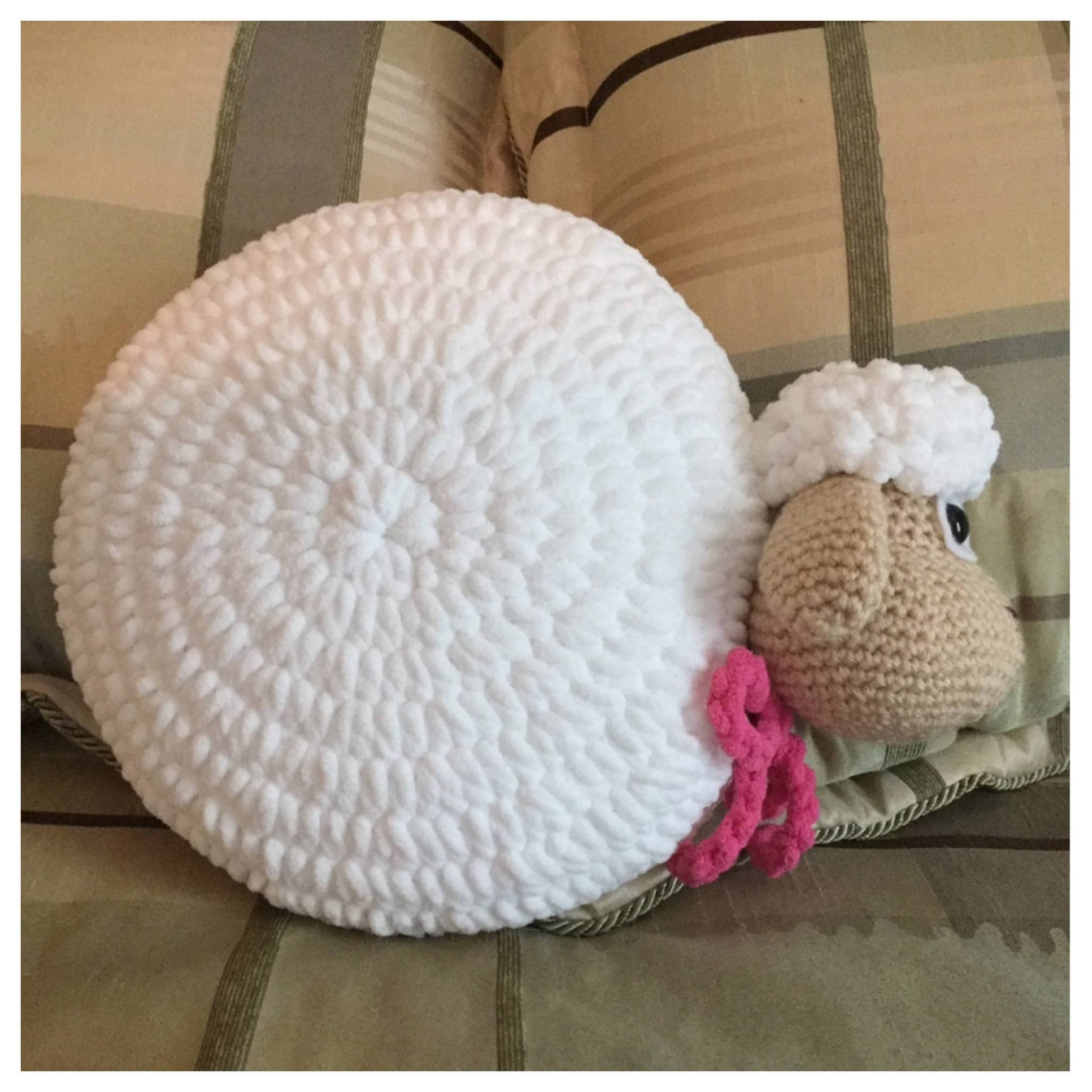 Sheep Crochet - Pillow Pattern - Crochet Cushion Diy Tutorial - Home ...