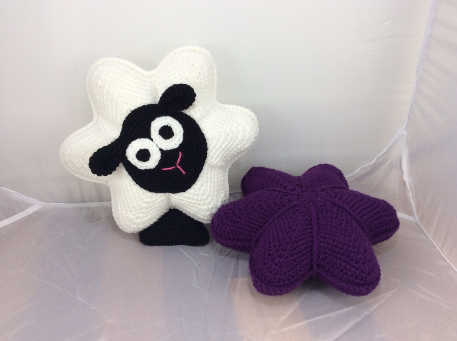 Decorative Lamb and Flower Pattern - Plush Pillow Pdf Tutorial - How to ...