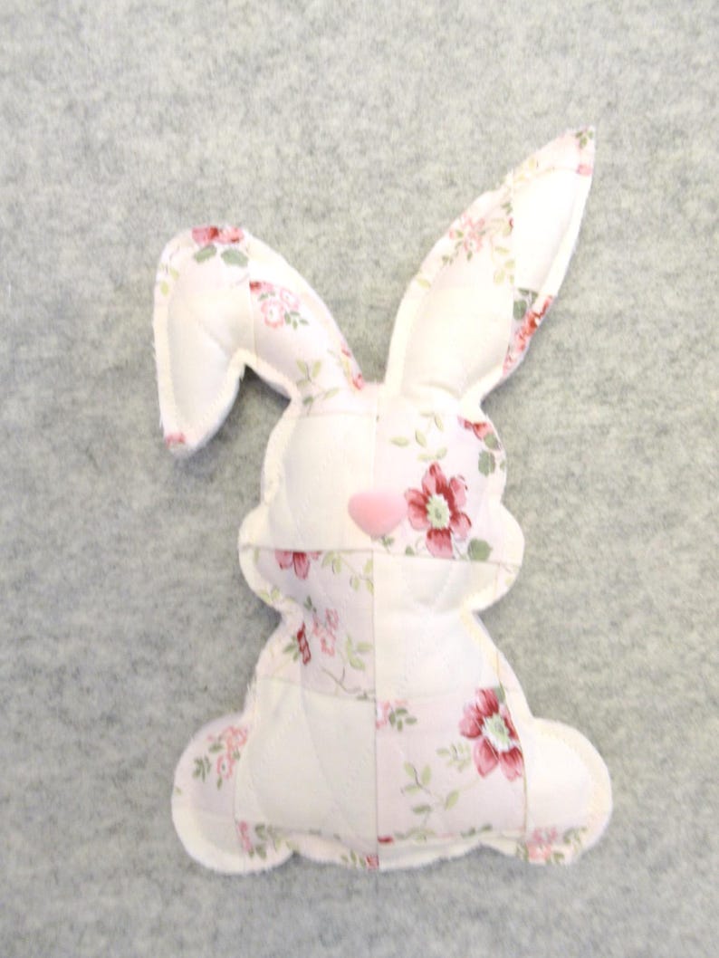 Quilted Rabbit Sewing Pattern – Patchwork Fabric (PDF Pattern) - Etsy