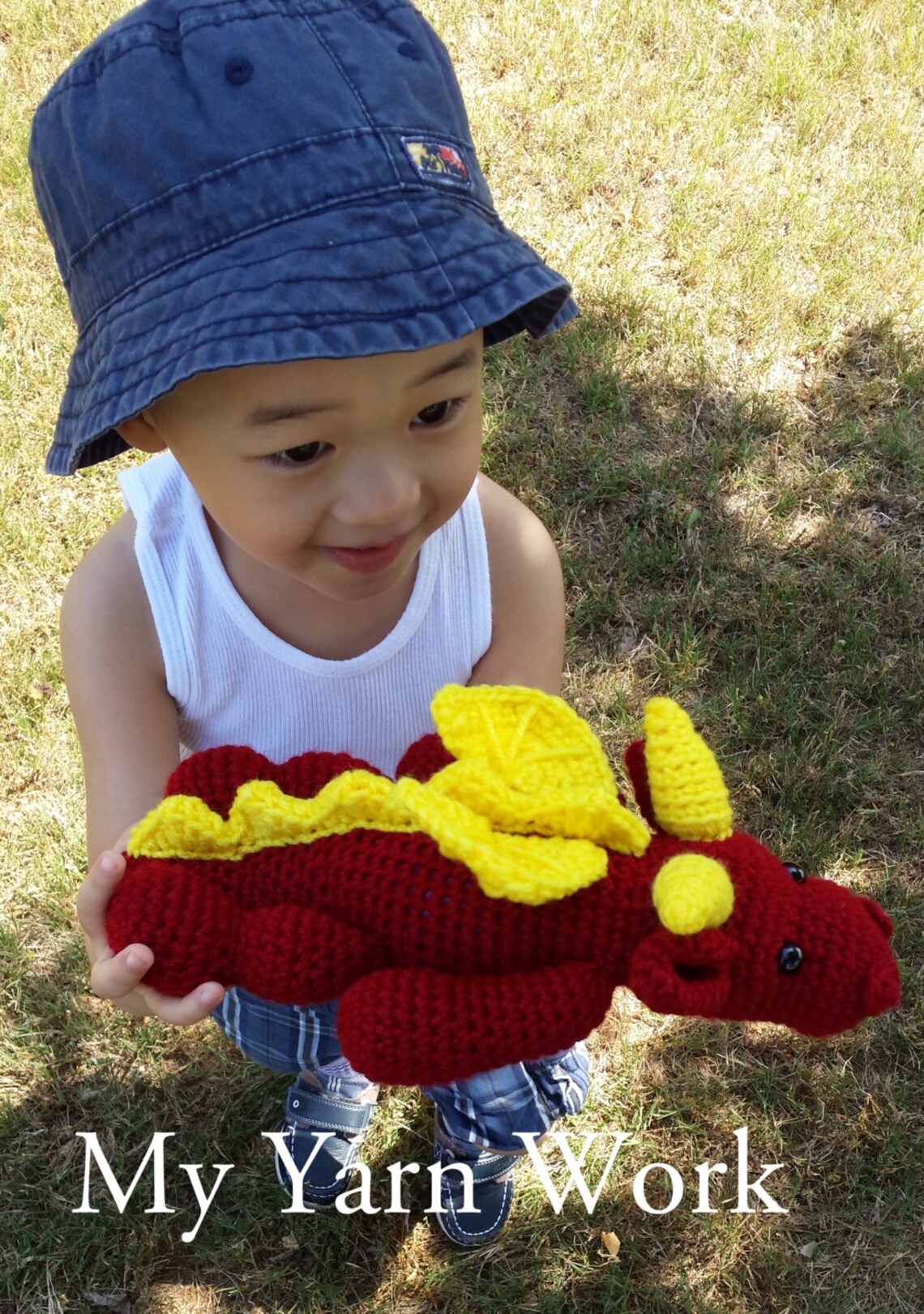Malinda the Sweet Flying Dragon Amigurumi Pattern - Crochet Dragon ...
