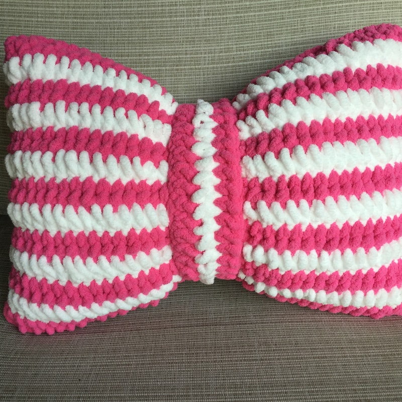 Bow Christmas Cushion - Etsy