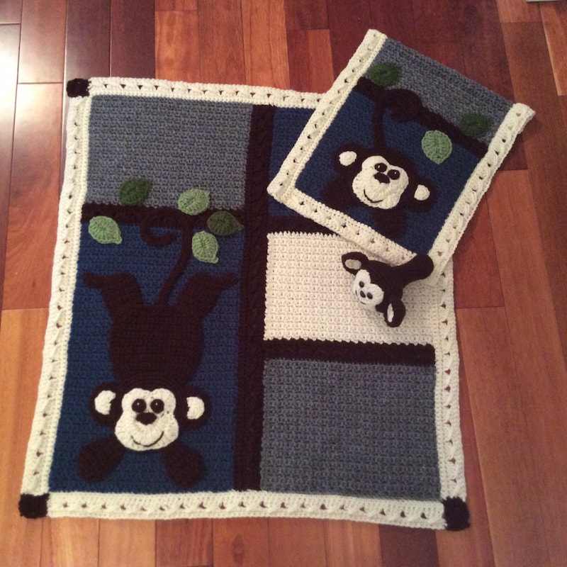 Monkey Blanket - Etsy