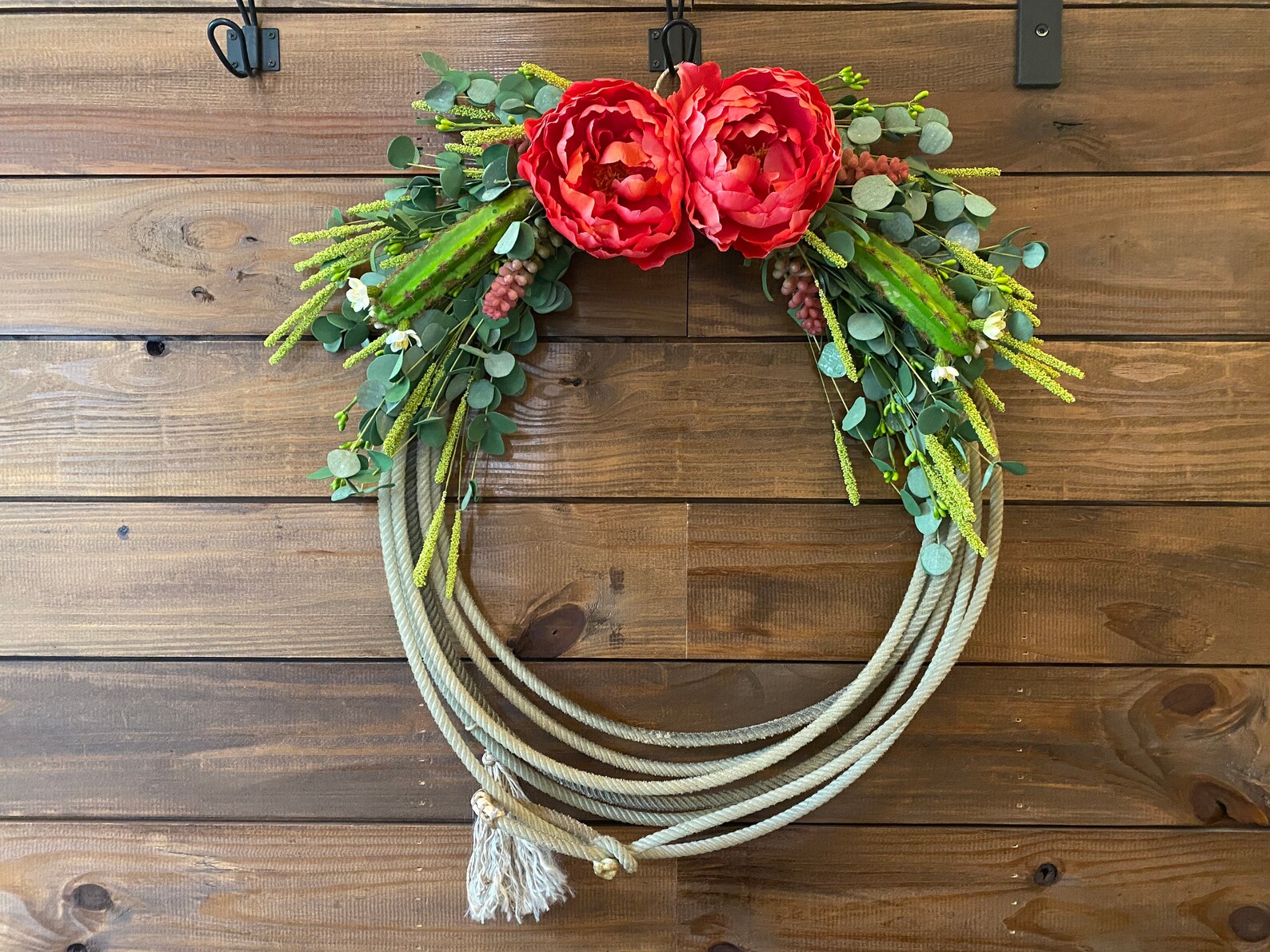 Cactus Makes Perfectmultiple DESIGNS Floral Rope Wreath - Etsy