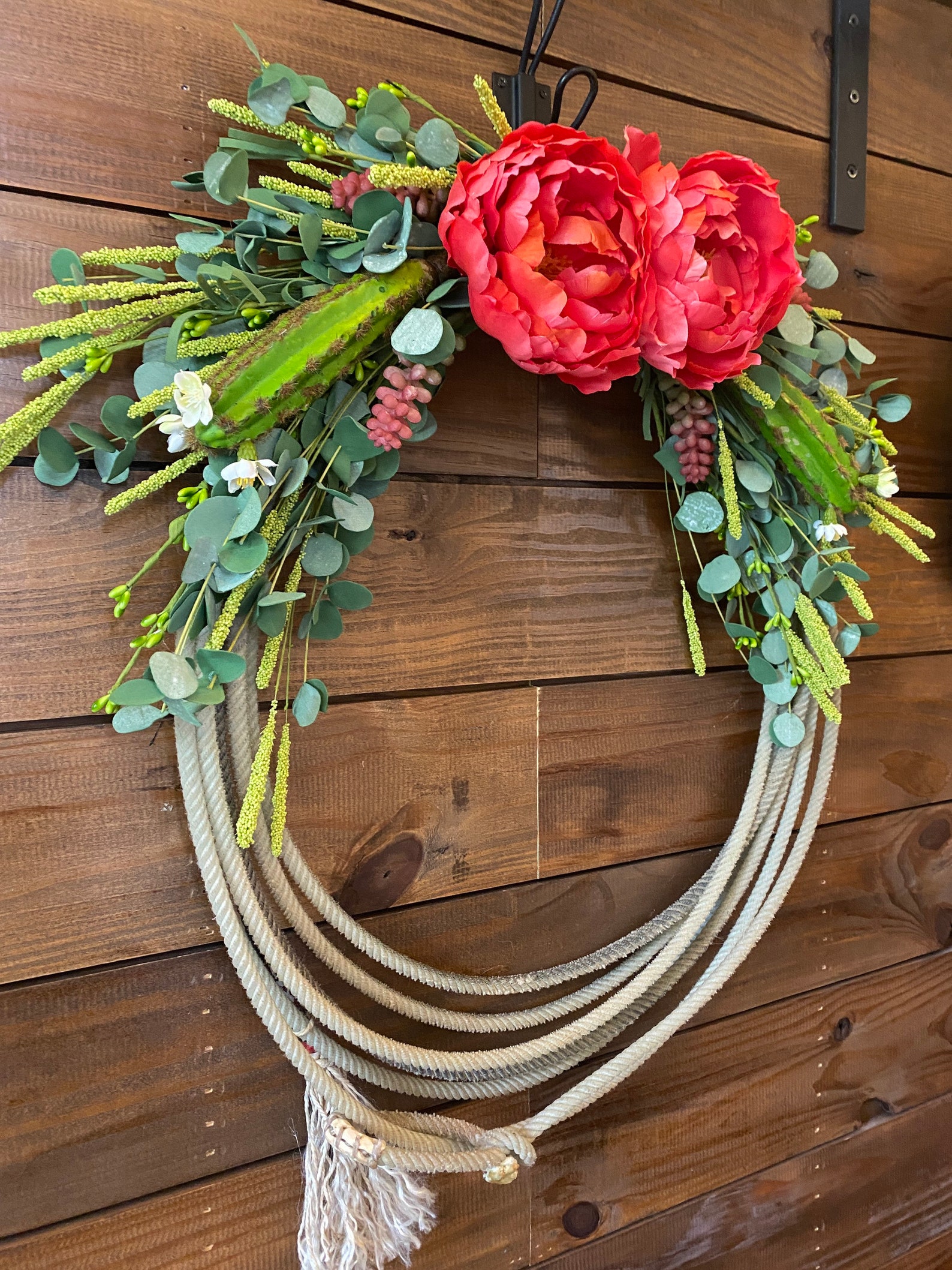 Cactus Makes Perfectmultiple DESIGNS Floral Rope Wreath - Etsy