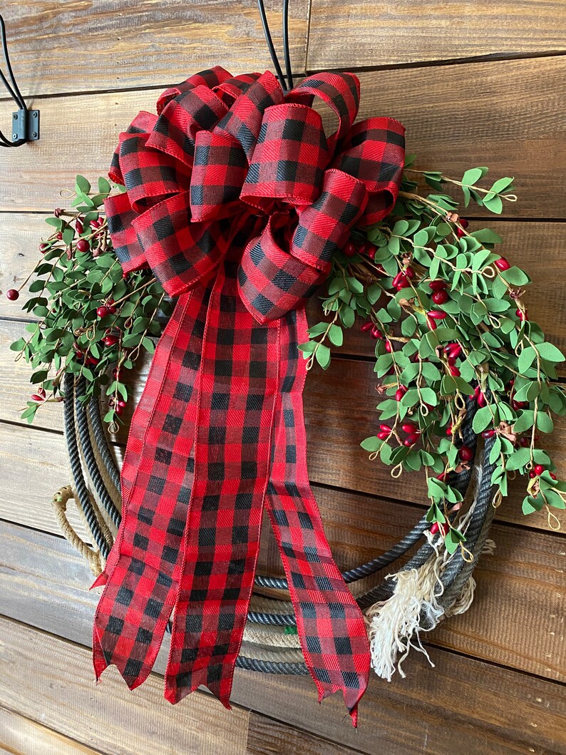 Cowboy Christmas 2.0MULTIPLE DESIGNS Winter Rope Wreath - Etsy