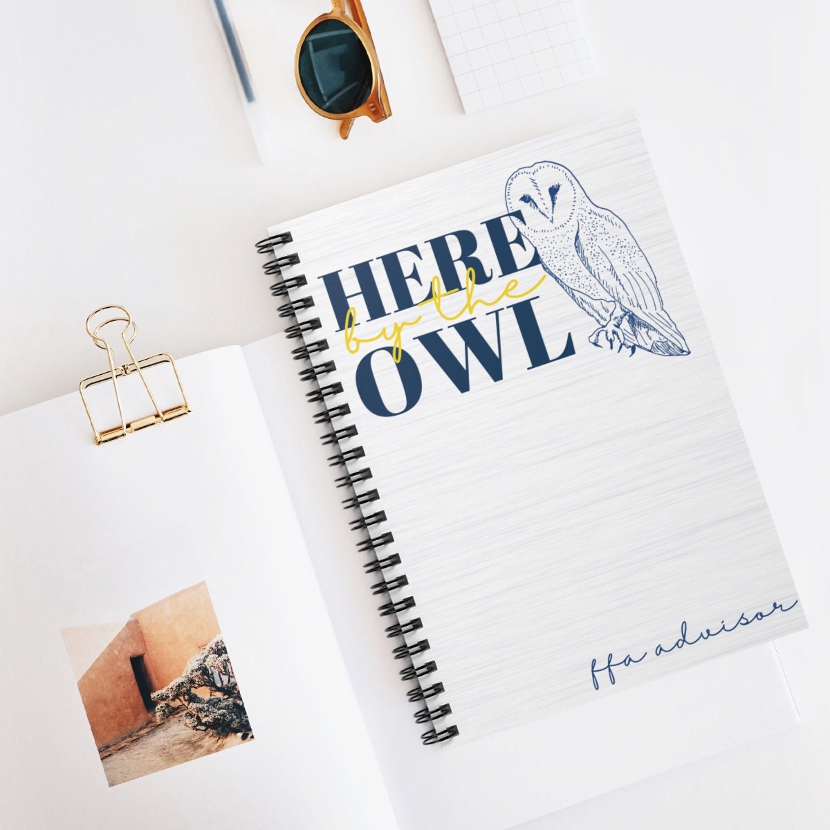 Ag Teacher Notebook- FFA Advisor- Here by the Owl - Etsy