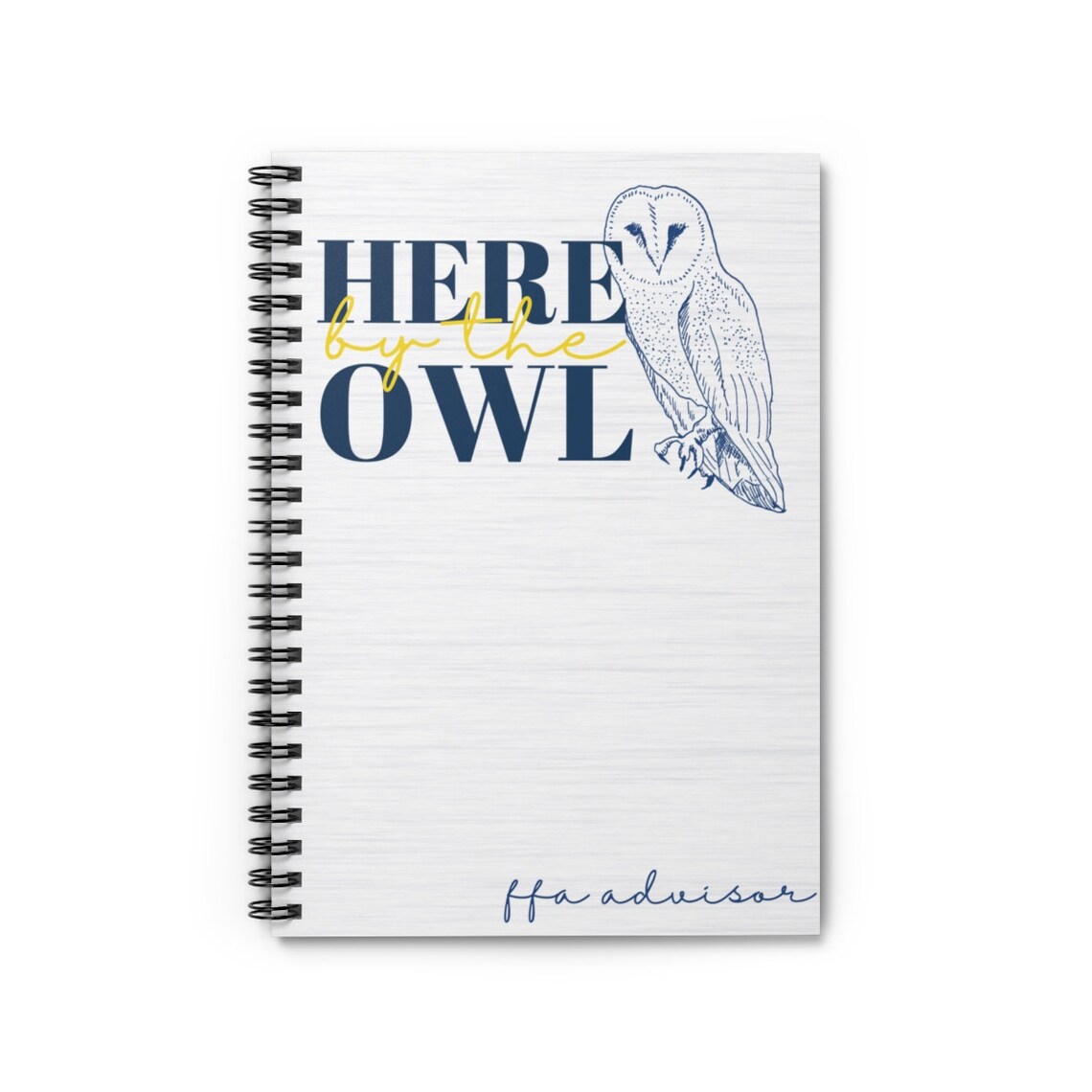 Ag Teacher Notebook FFA Advisor Here by the Owl - Etsy
