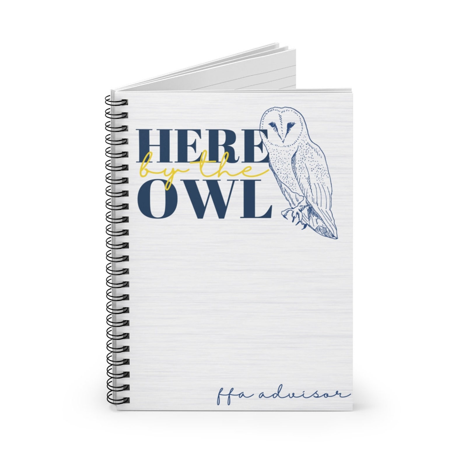Ag Teacher Notebook- FFA Advisor- Here by the Owl - Etsy