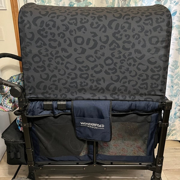 Wonderfold Wagon Accessories W4 Luxe Leopard Canopy - Etsy