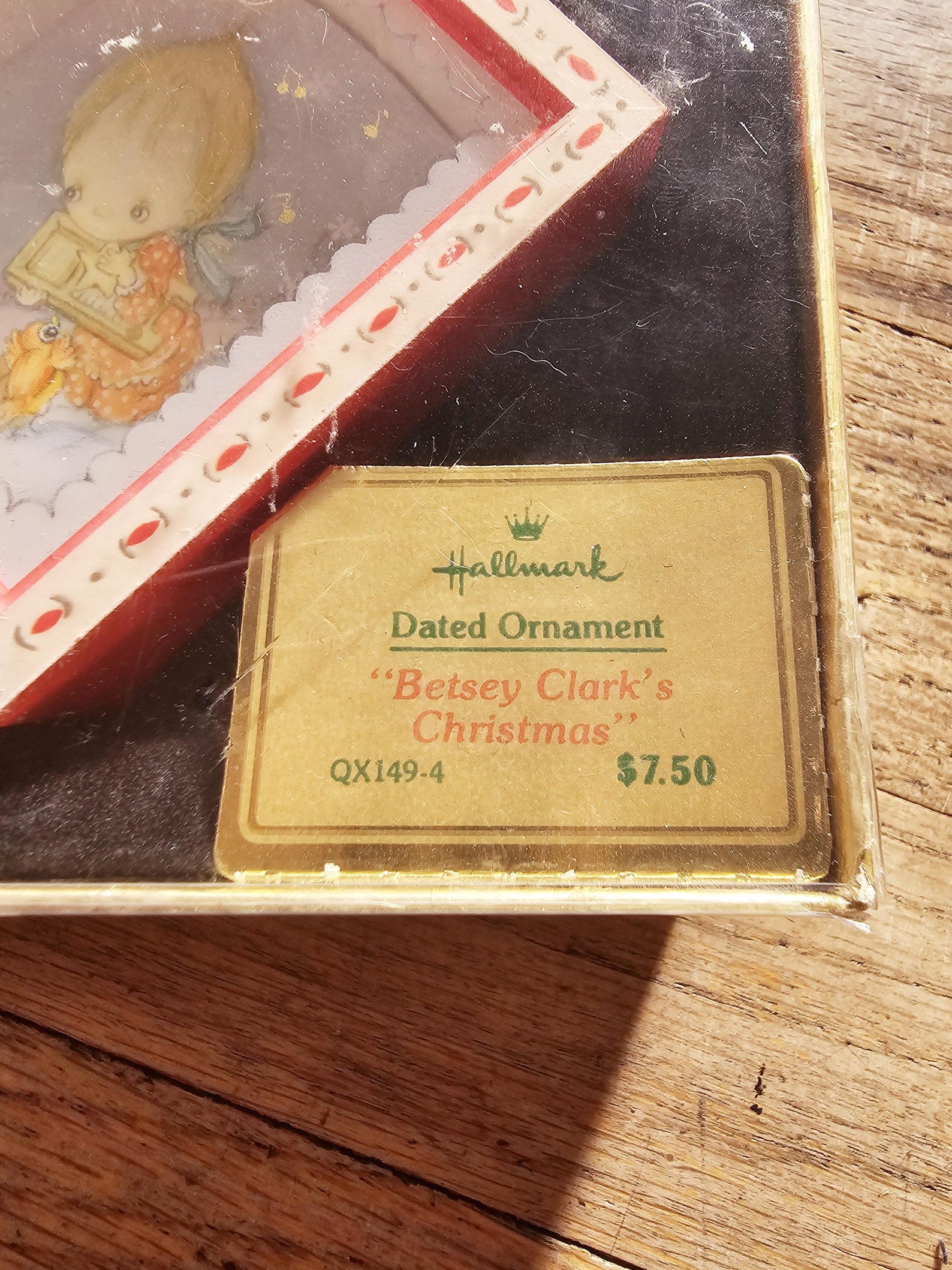 Hallmark 1980 Betsey Betsy Clark Joy to the World Tree Ornament Vintage ...