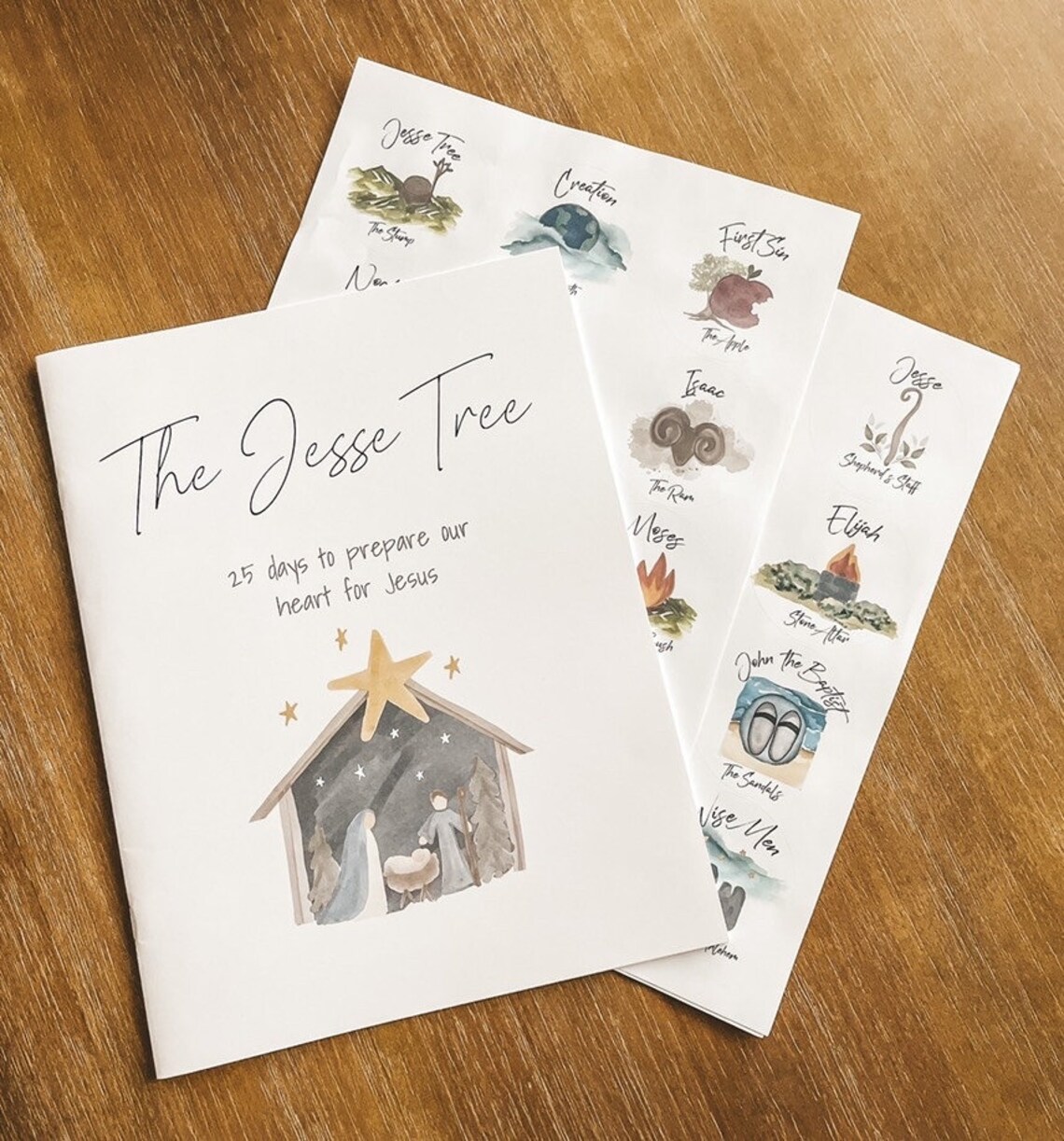 Jesse Tree Booklet and Ornament Instant Download - Etsy