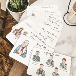 First Communion Bundle Set, Latin Mass, Catholic Prayer Cards ...