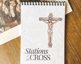 Catholic Stations of the Cross Printable Flip Book: Lent Devotion ...