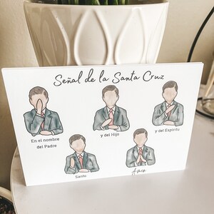 Spanish Catholic Prayer Cards, First Communion, Prayers INSTANT ...