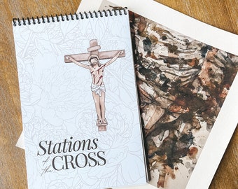 Catholic Stations of the Cross Printable Flip Book: Lent Devotion ...