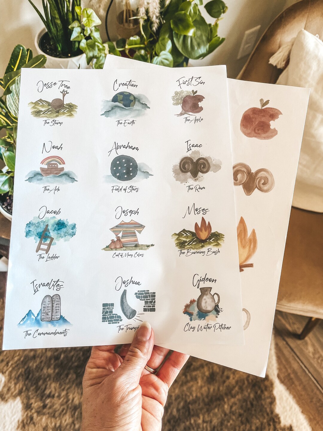 Jesse Tree Ornament INSTANT DOWNLOAD - Etsy