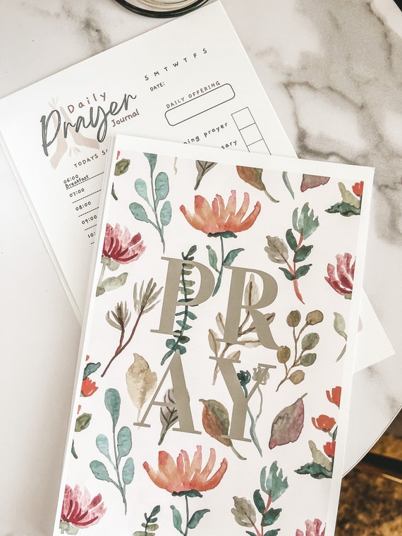 Printable Prayer Journal/planner Block Schedule INSTANT | Etsy