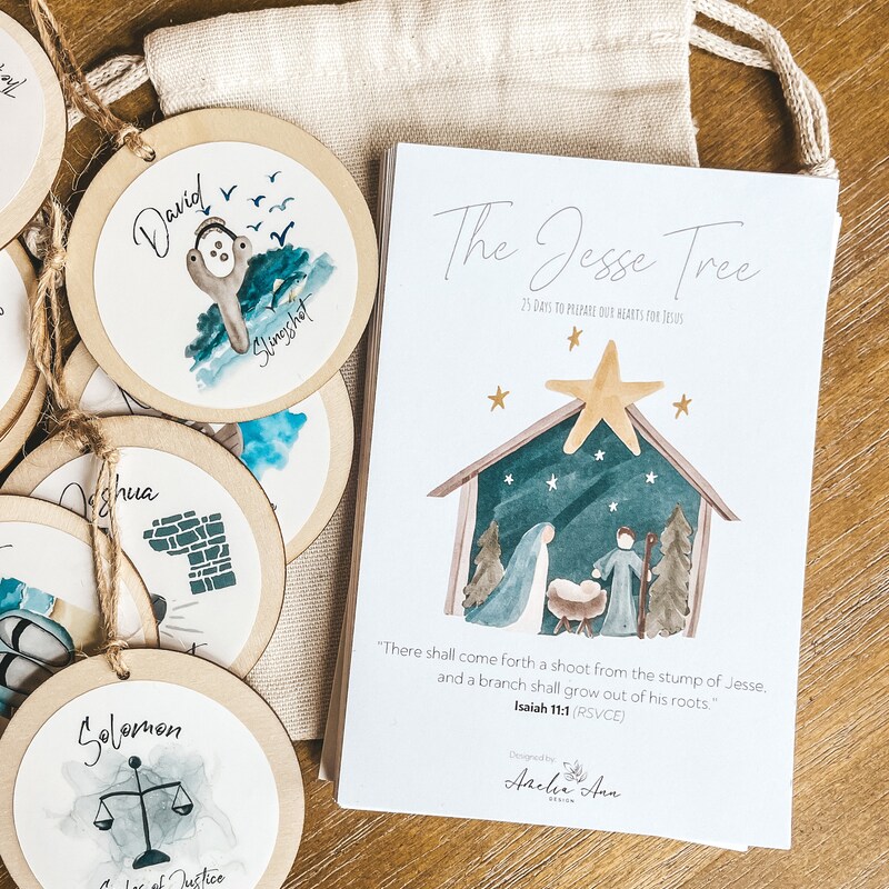 Advent Jesse Tree - Etsy