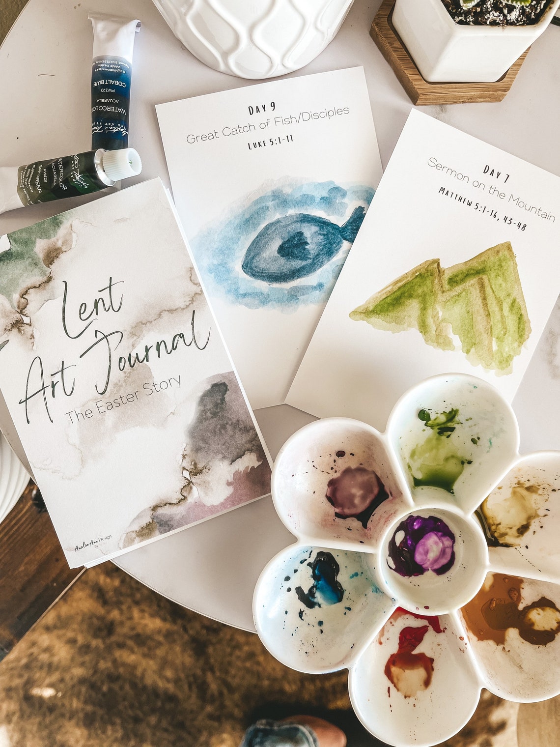 Lent ART Journal Easter Children's Art Journal - Etsy