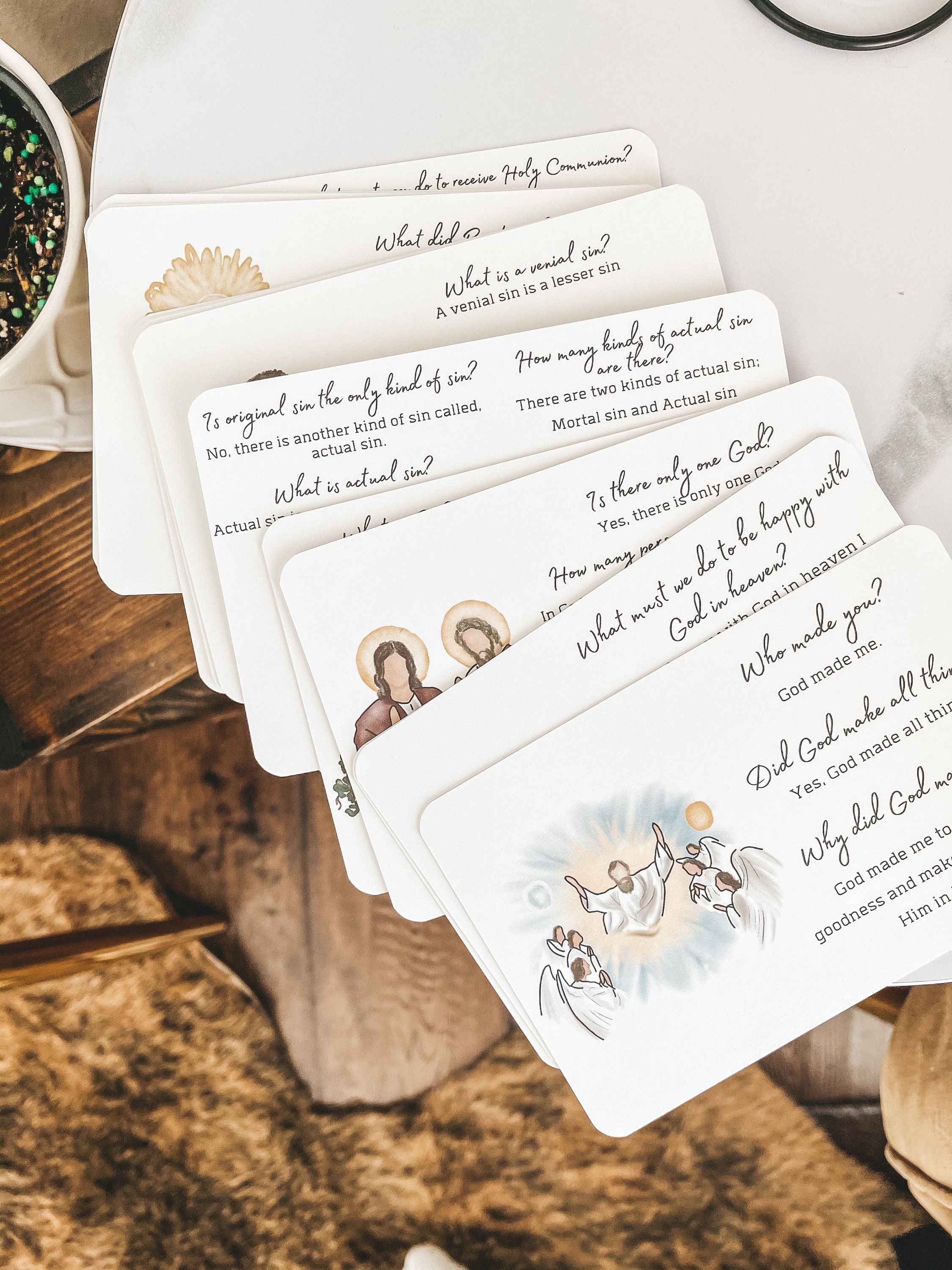 First Communion Bundle Set Latin Mass Catholic Prayer Cards | Etsy