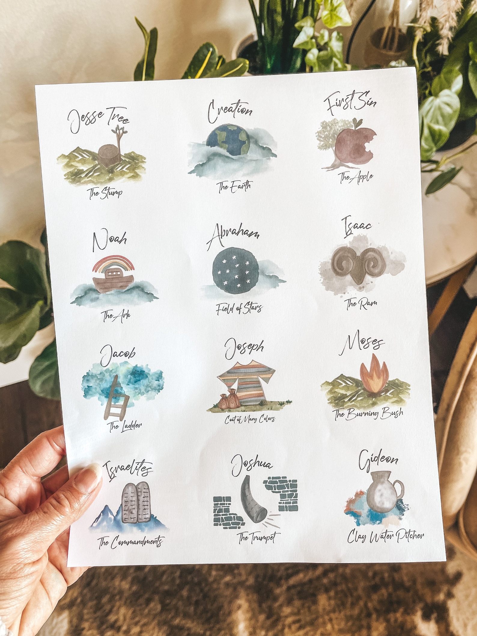 Jesse Tree Ornament INSTANT DOWNLOAD - Etsy