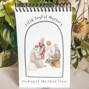 Children’s Rosary Flip Book - Etsy