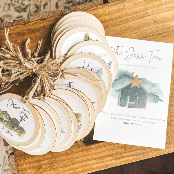 Jesse Tree Ornaments - Etsy