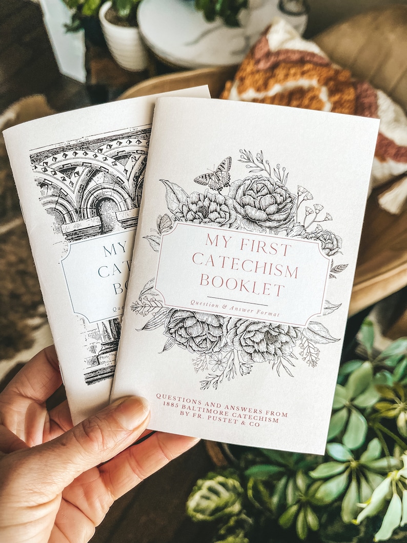 My First Catechism Booklet - Etsy New Zealand