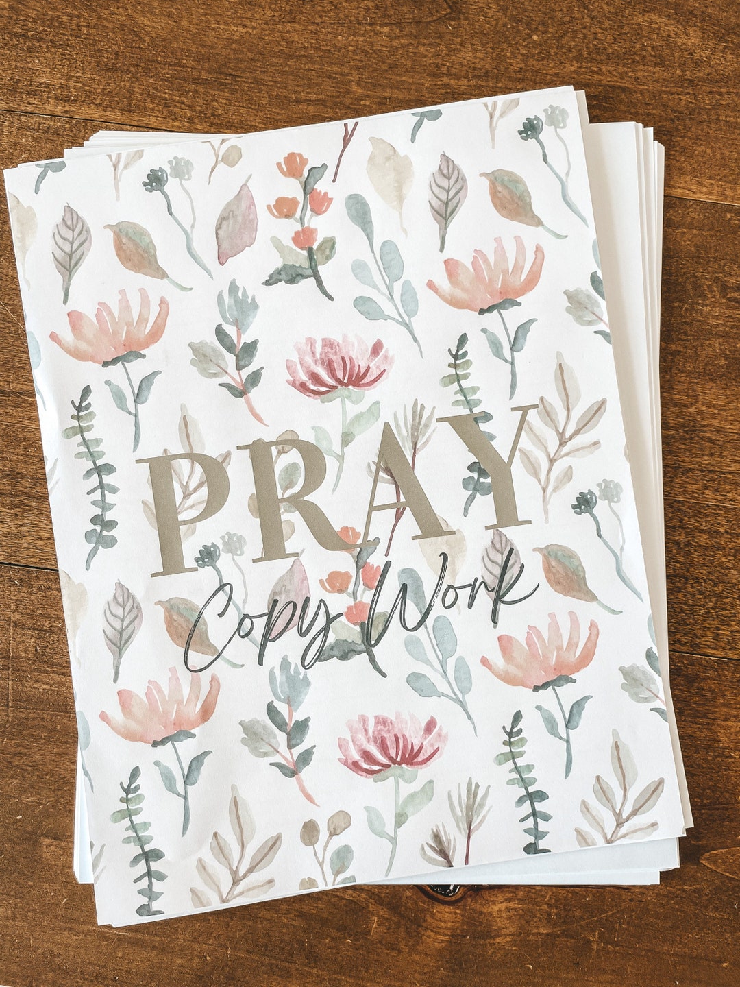 Catechism Copy Work Pages, Prayers, Catholic Prayers , PDF INSTANT ...