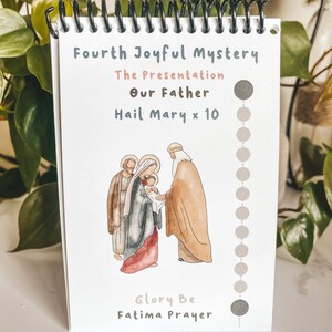 Children’s Rosary Flip Book - Etsy