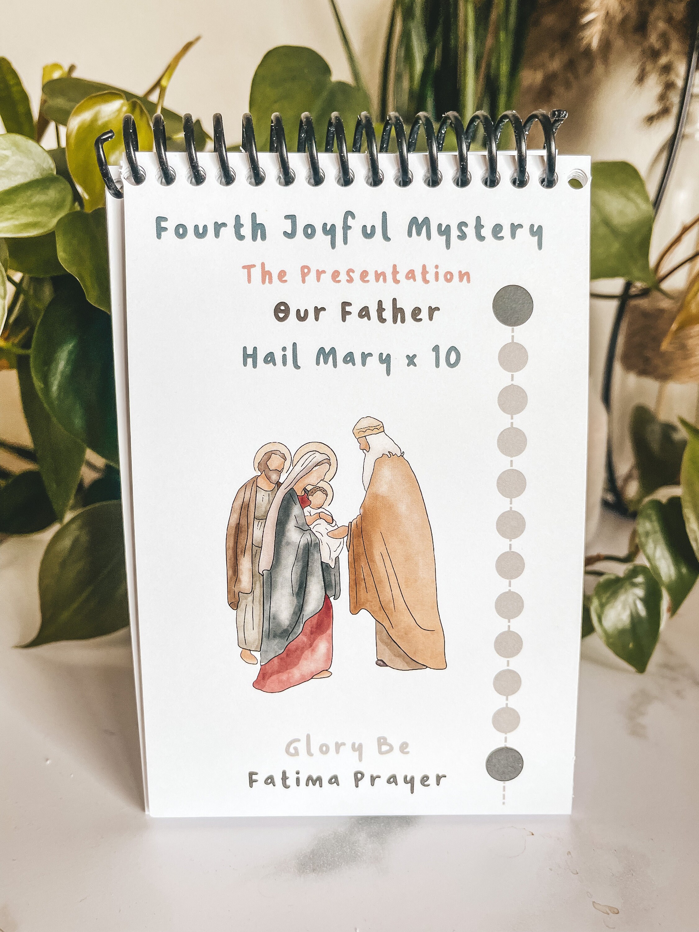 Children’s Rosary Flip Book - Etsy
