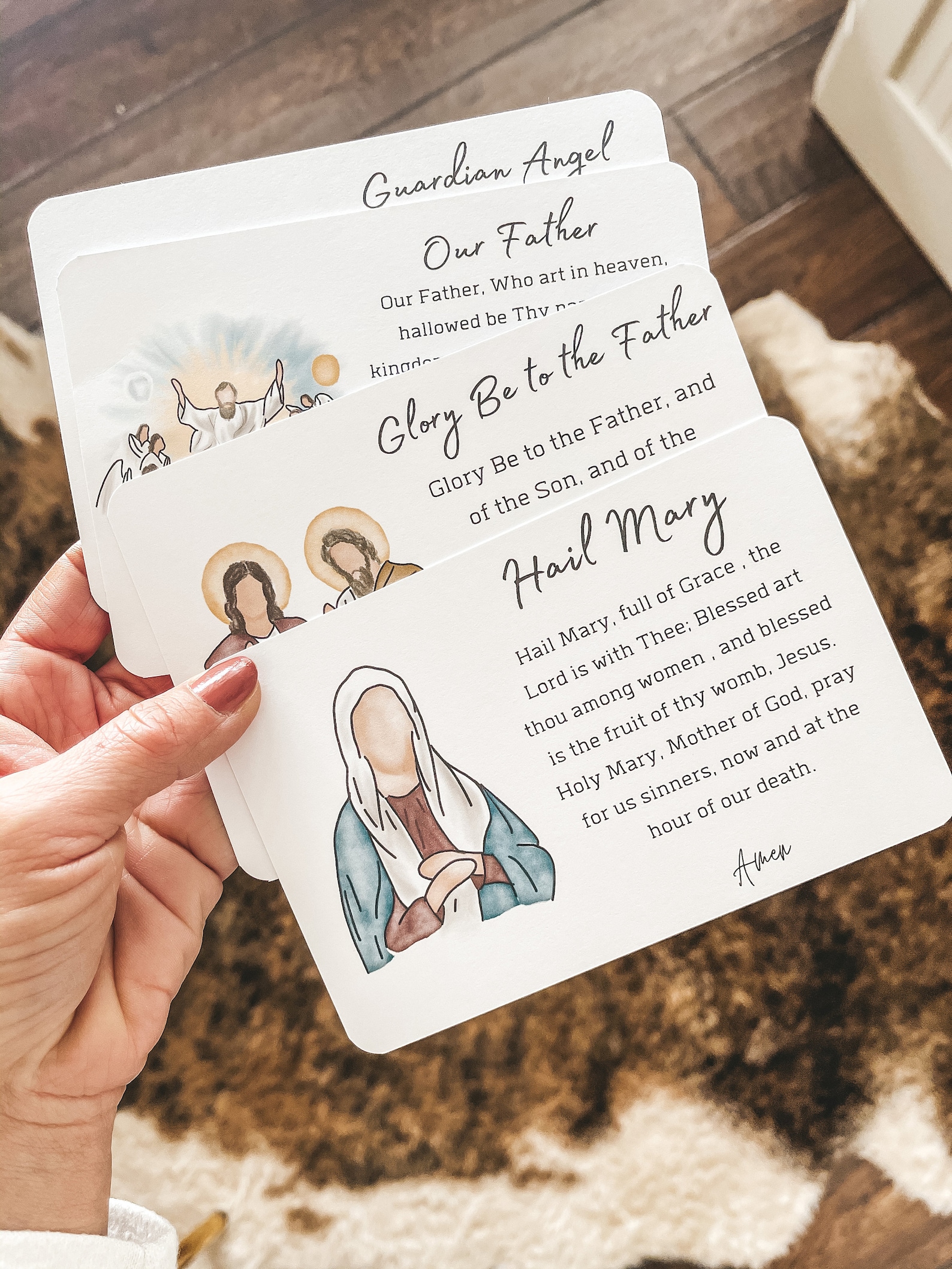 First Communion Bundle Set Latin Mass Catholic Prayer Cards - Etsy