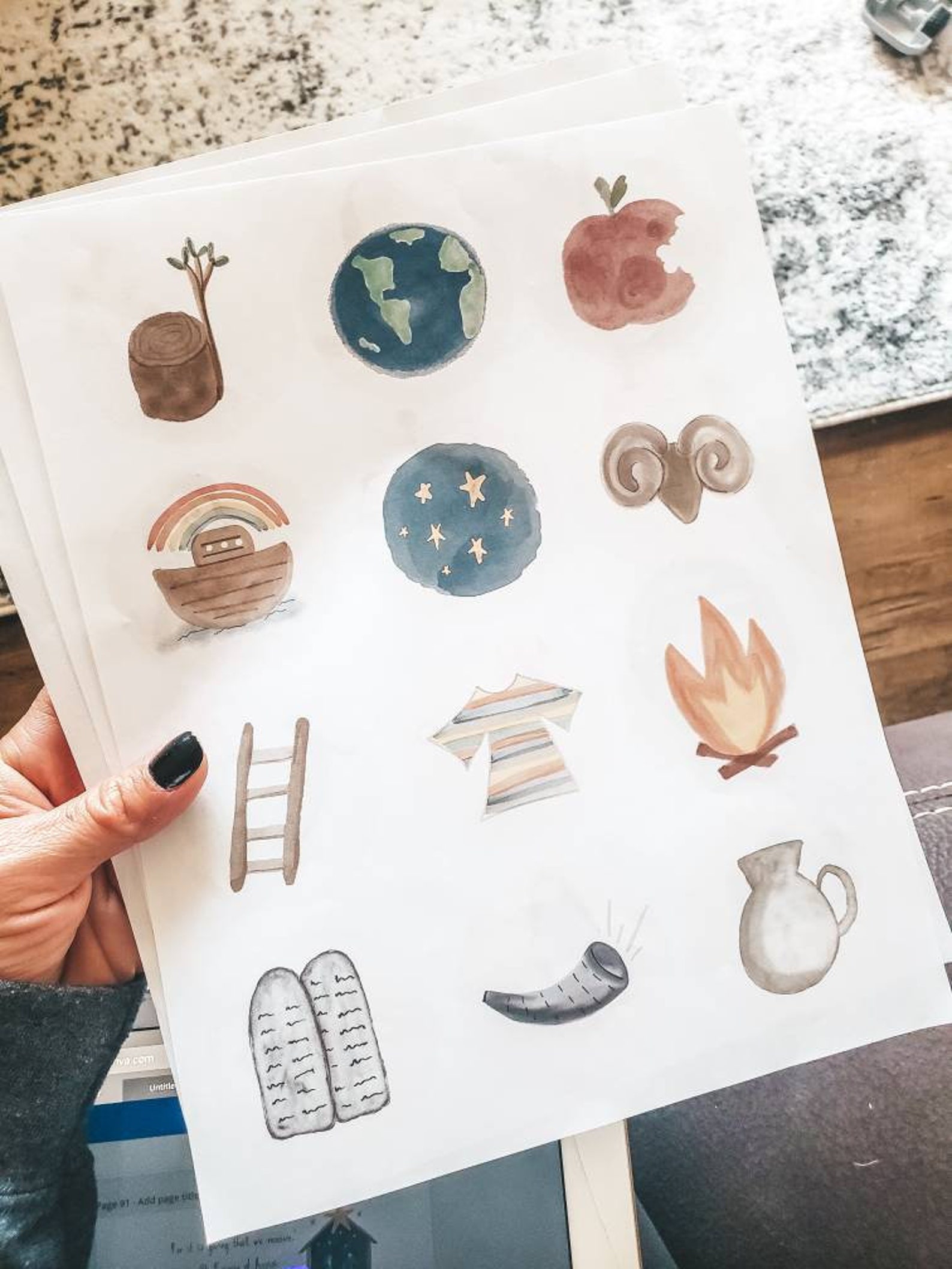 Jesse Tree Ornament INSTANT DOWNLOAD - Etsy