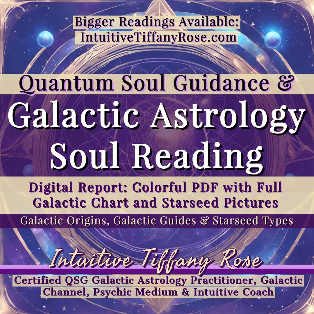 GALACTIC ASTROLOGY digital Report, Starseed Reading With Full Galactic ...