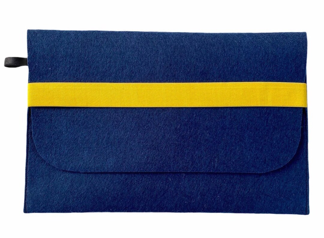 Navy Blue Felt Laptop Case MacBook Pro 13, 16, MacBook Air 13 Felt ...