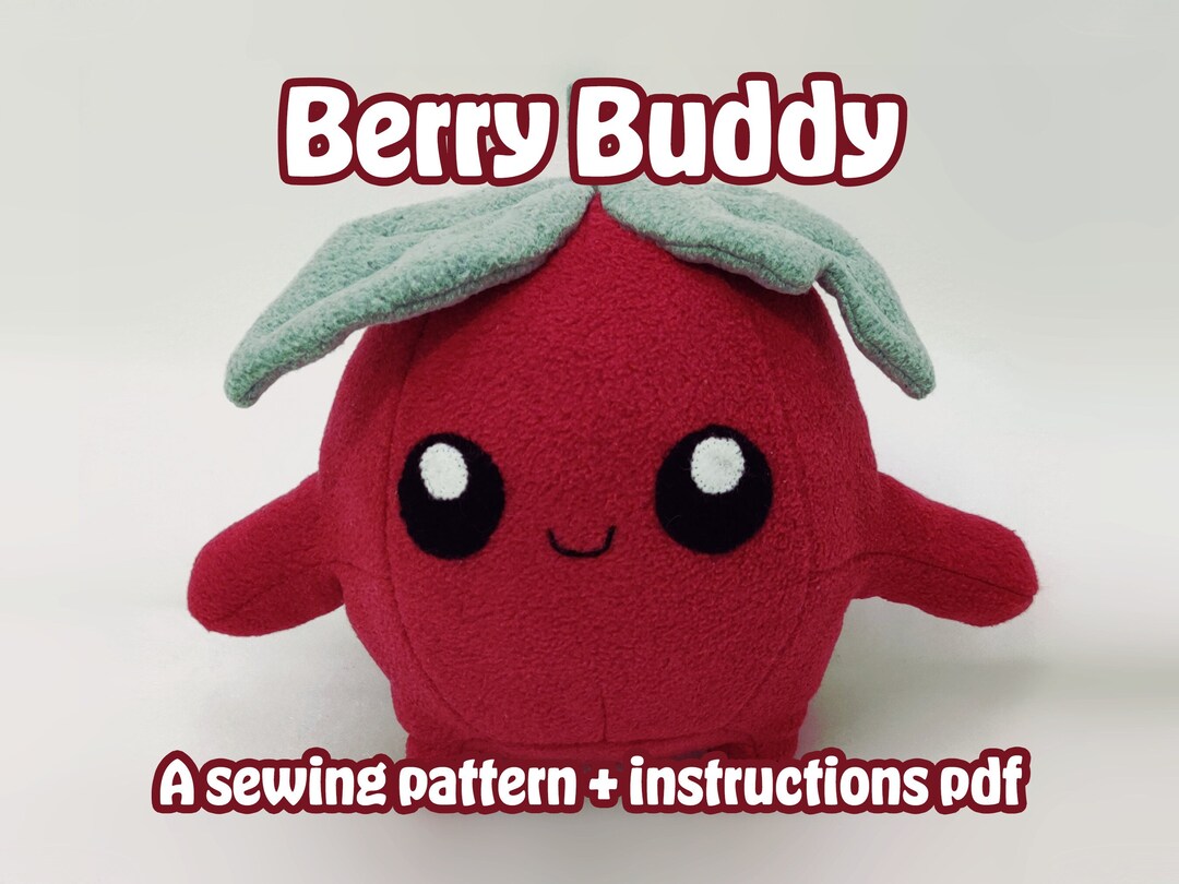 Berry Buddy Sewing Pattern - PDF With Instructions - Etsy