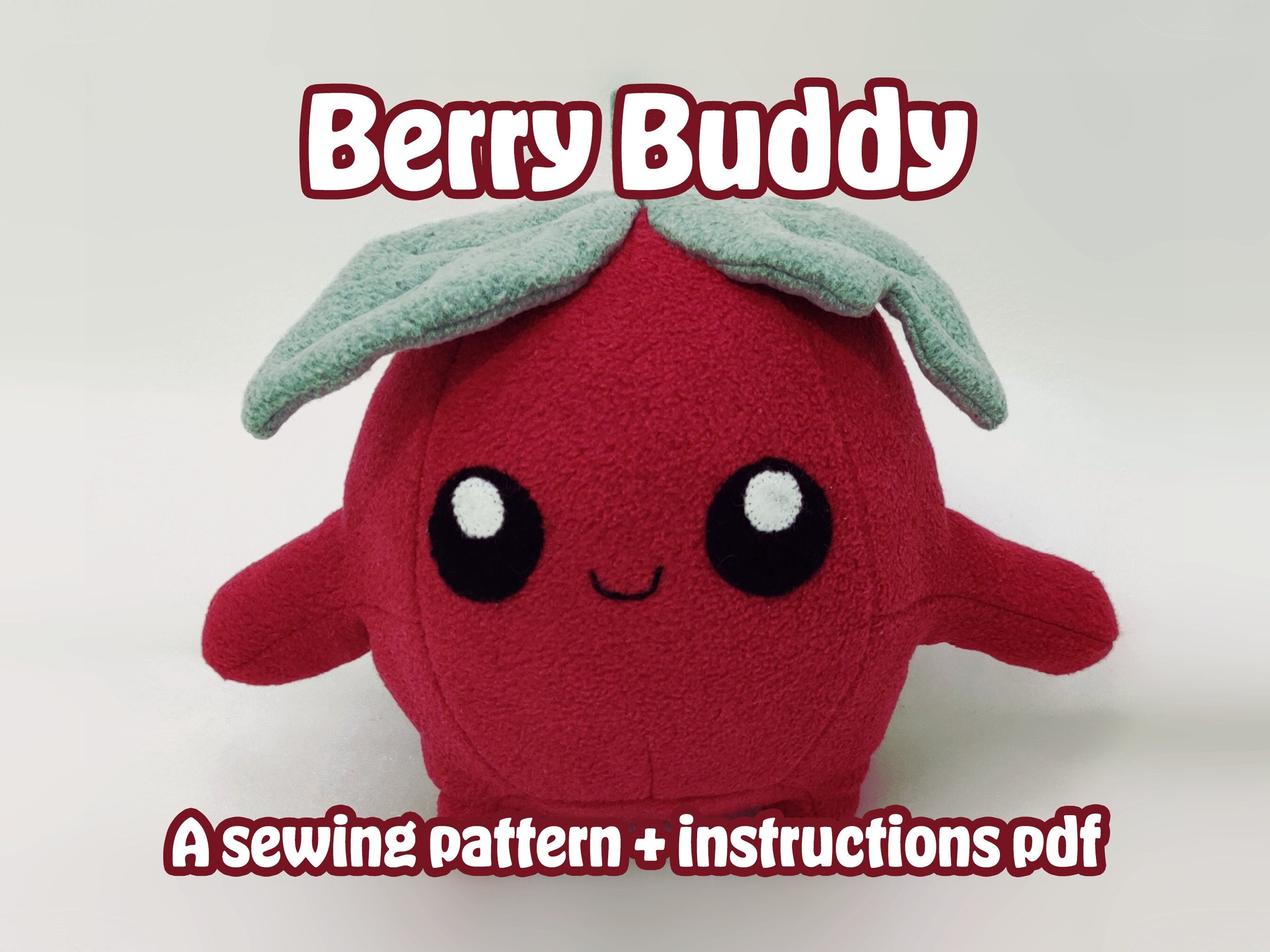Berry Buddy Sewing Pattern PDF With Instructions - Etsy