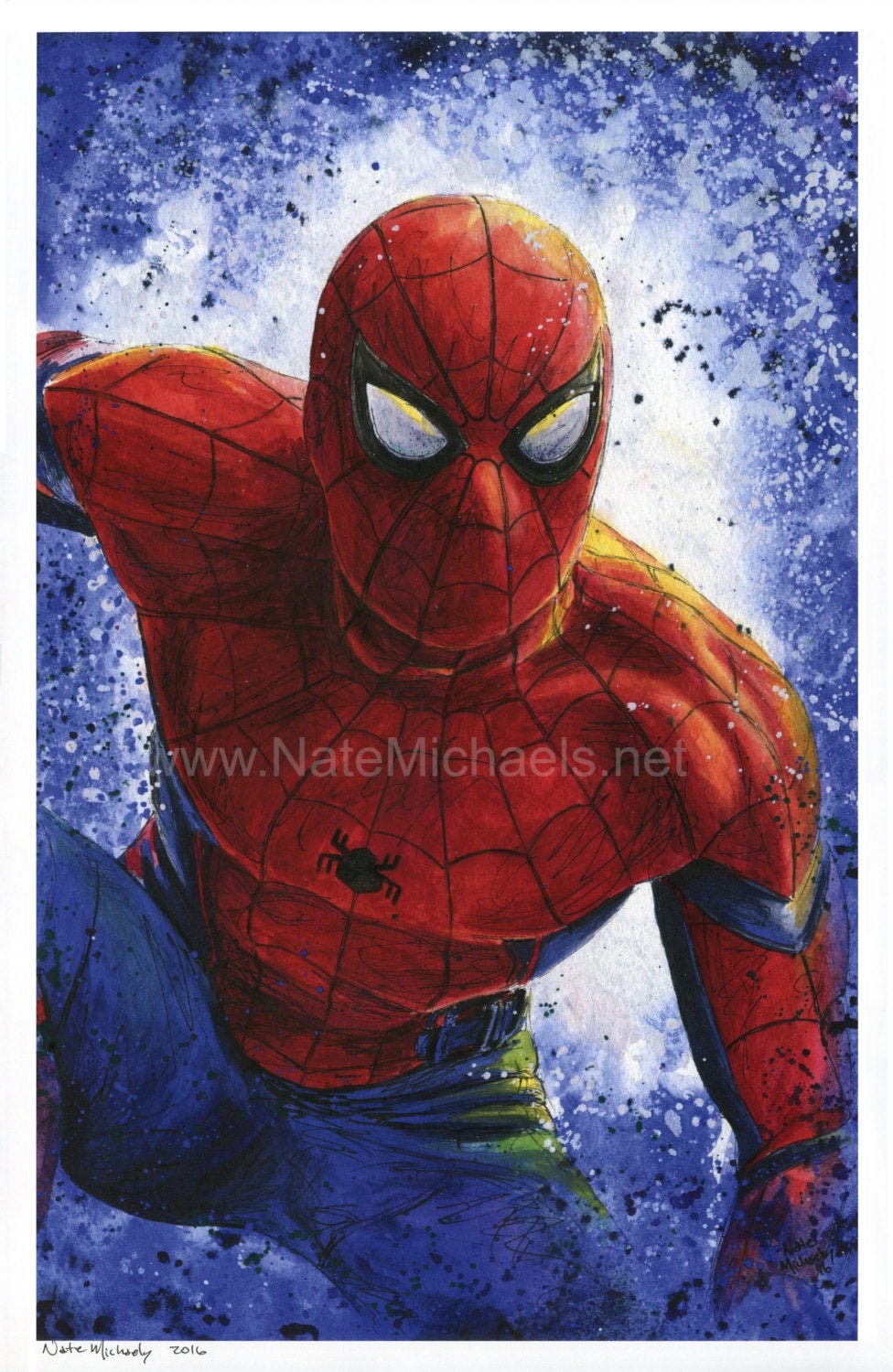 Spiderman Fine Art Print / Poster | Etsy