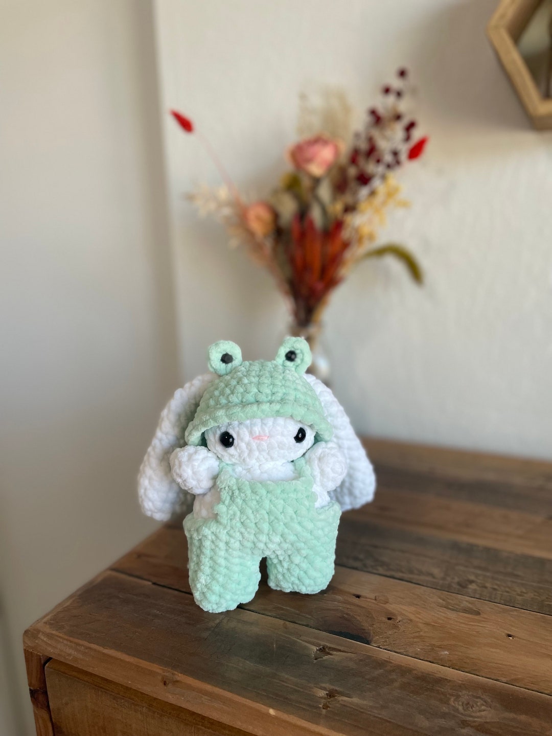 Crochet Bunny With Overalls - Etsy