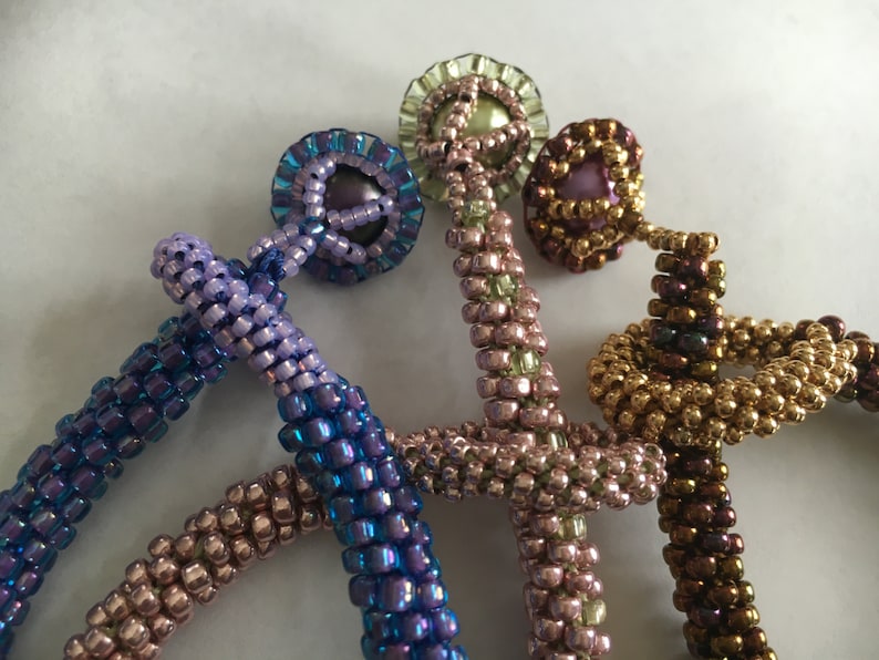 KUMI-CUTE "as A" BUTTON Bracelet Kumihimo Tutorial - Etsy