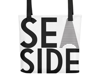 Typography Tote Bag - Etsy