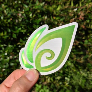 Elemental Stickers : Earth Element. Brushed Alloy & Vinyl Sticker - Etsy